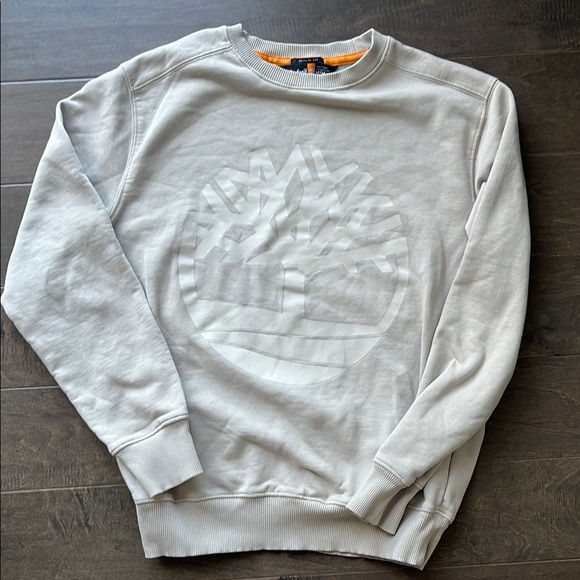 Timberland | Sweaters | Timberland Stone Gray Crewneck Sweater | Poshmark